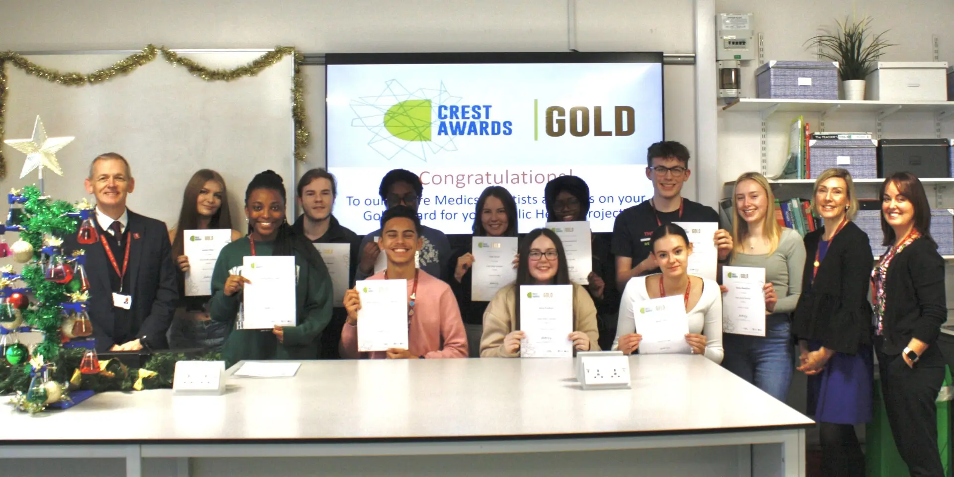 Gold Crest Award Success - St John Rigby College