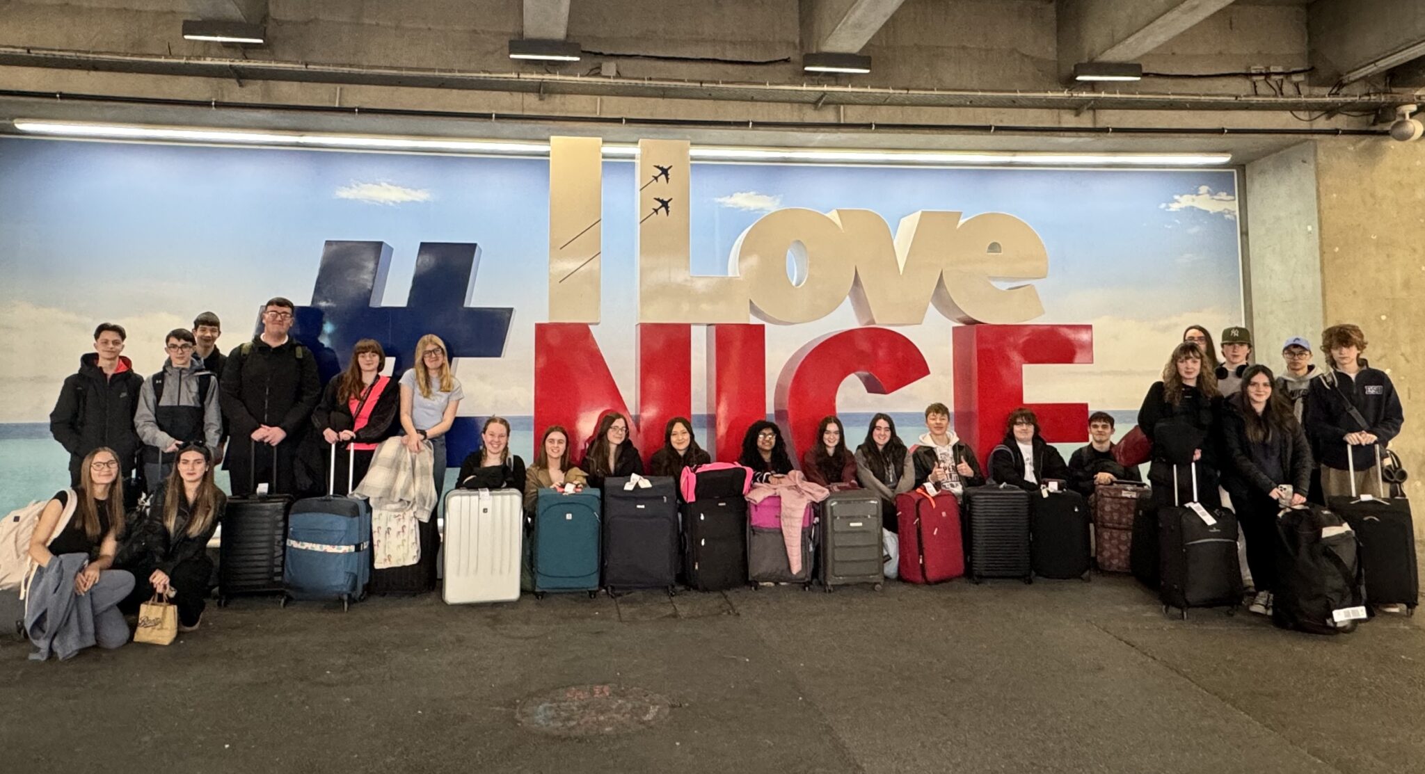 French students experience the trip of a lifetime in Nice! - St John ...